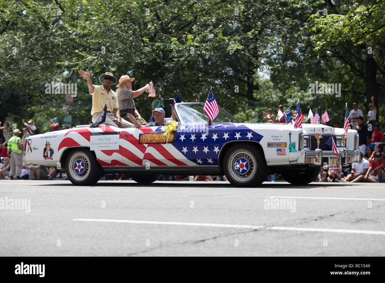 Washington, D.C., USA - July 4, 2018, The National Independence Day ...