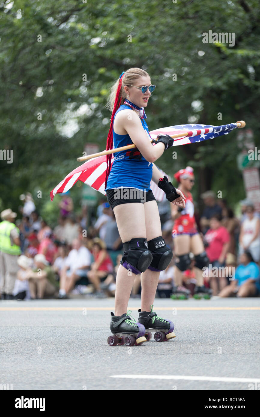 Washington, D.C., USA - July 4, 2018, The National Independence Day ...