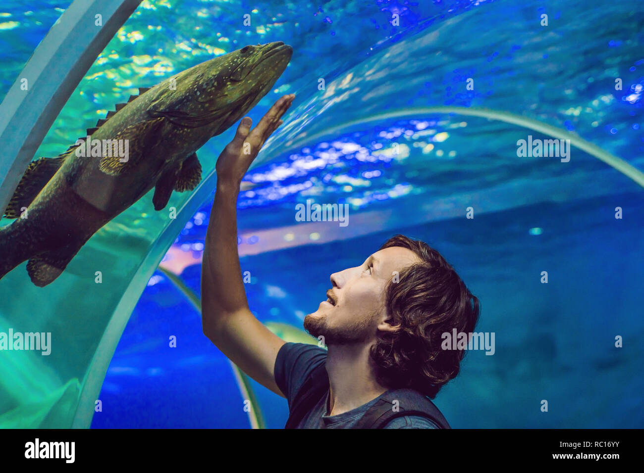 Watch fish person hi-res stock photography and images - Alamy