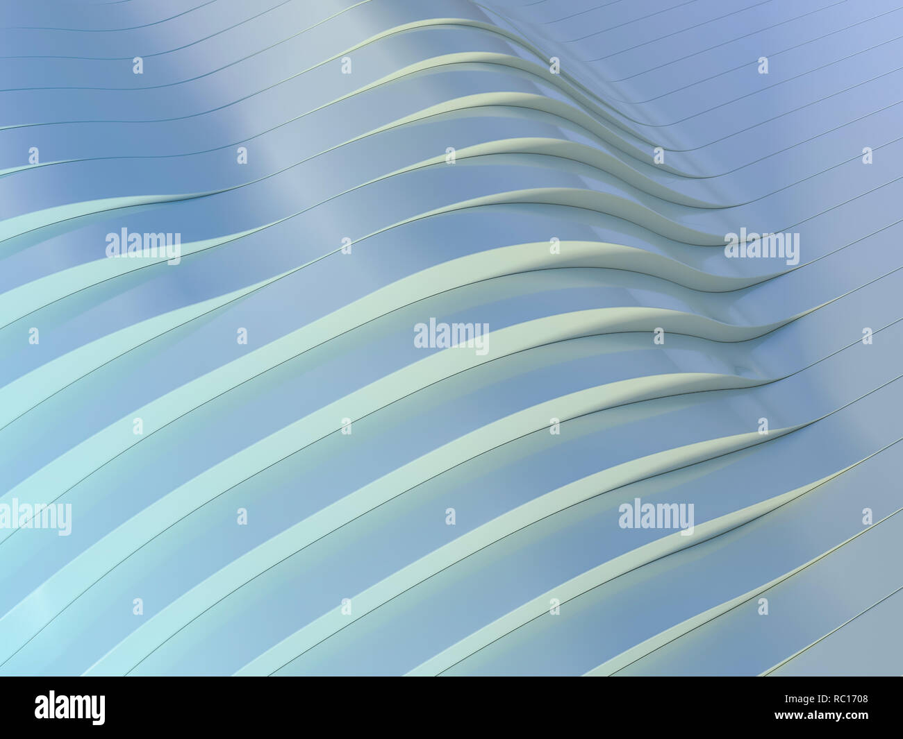 Background abstract with soft white waves. 3D rendering Stock Photo - Alamy