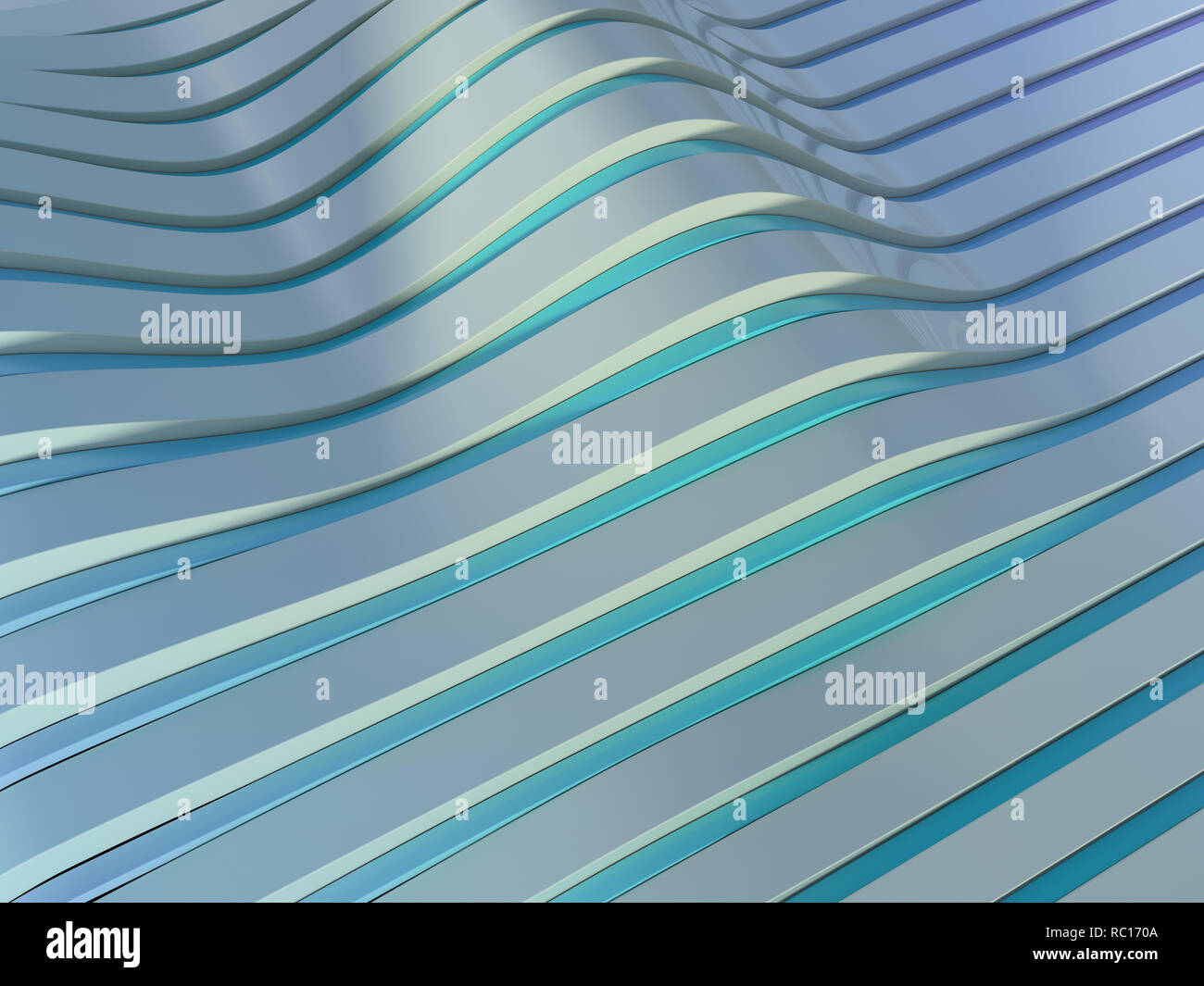 Background abstract with soft white waves. 3D rendering Stock Photo - Alamy