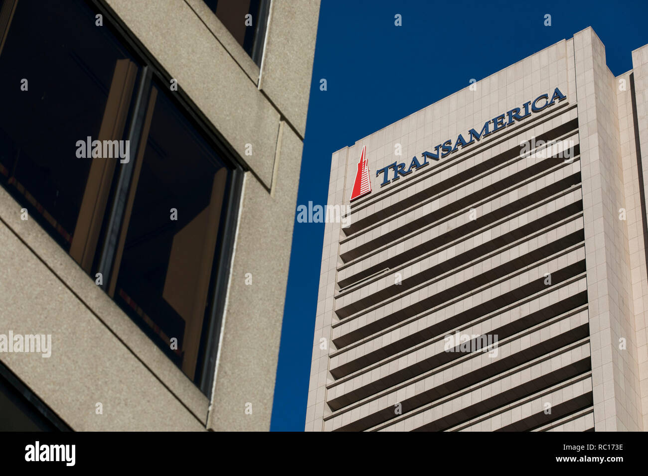Transamerica logo hi-res stock photography and images - Alamy