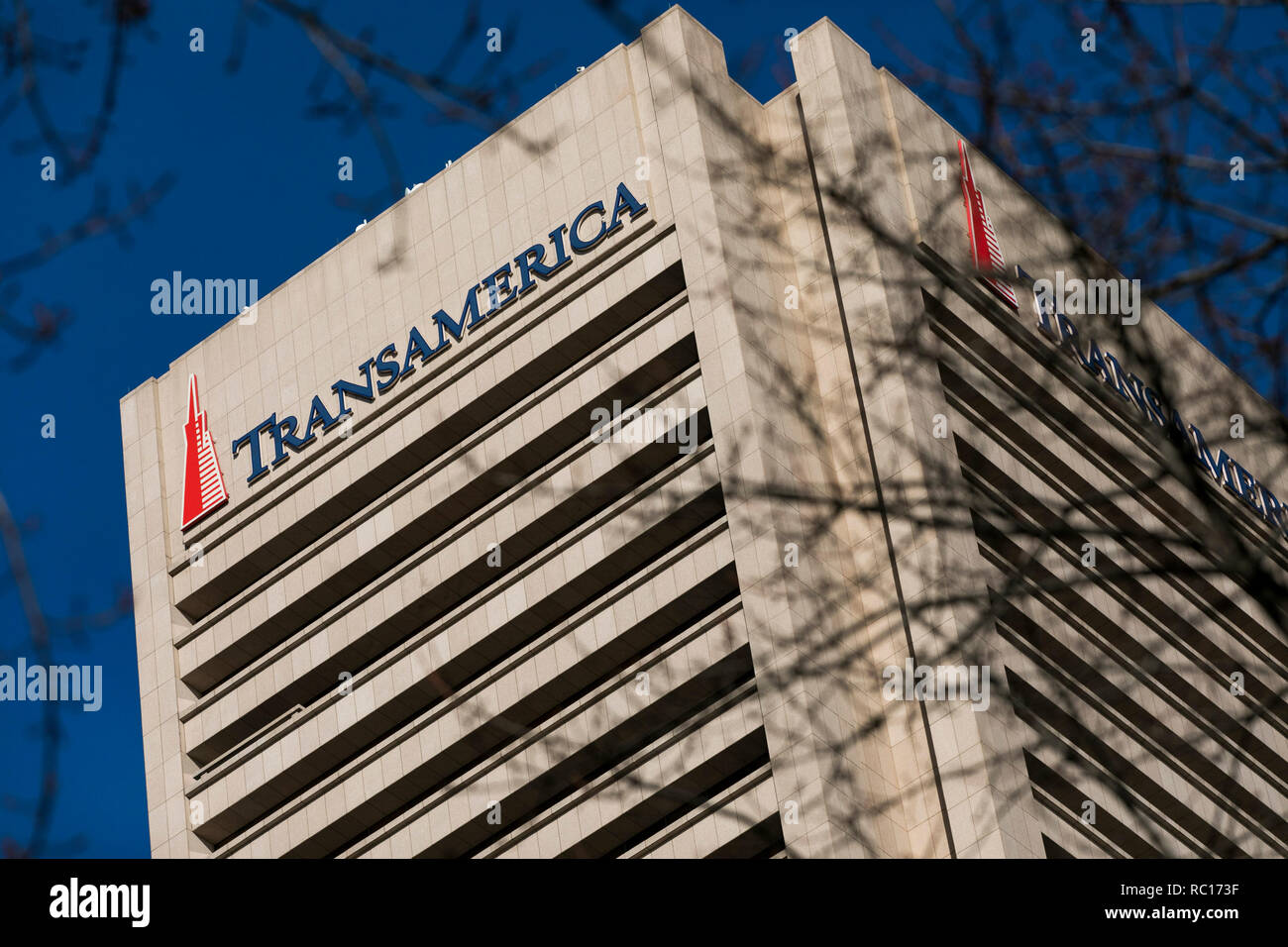 Transamerica logo hi-res stock photography and images - Alamy