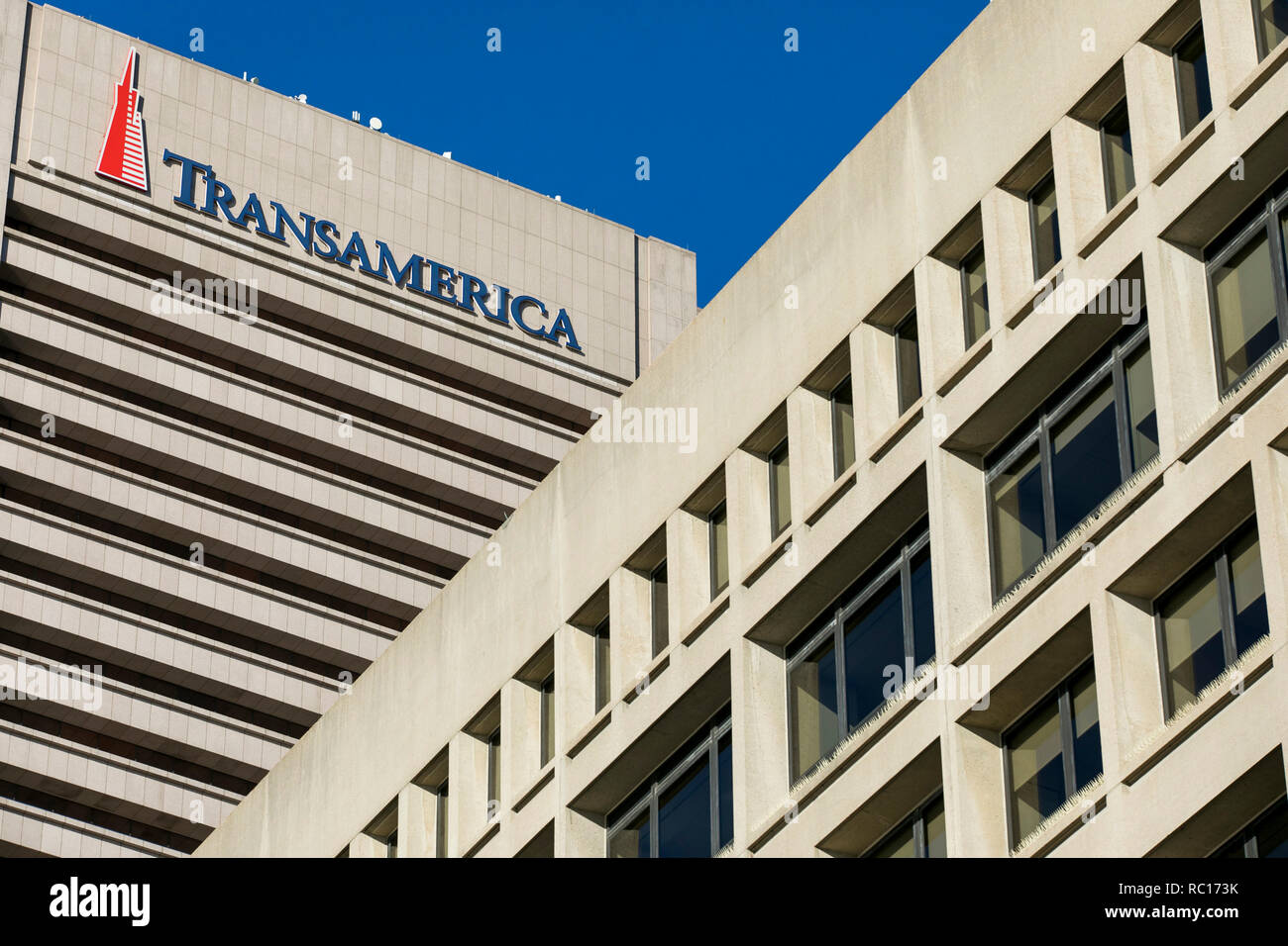 Transamerica logo hi-res stock photography and images - Alamy