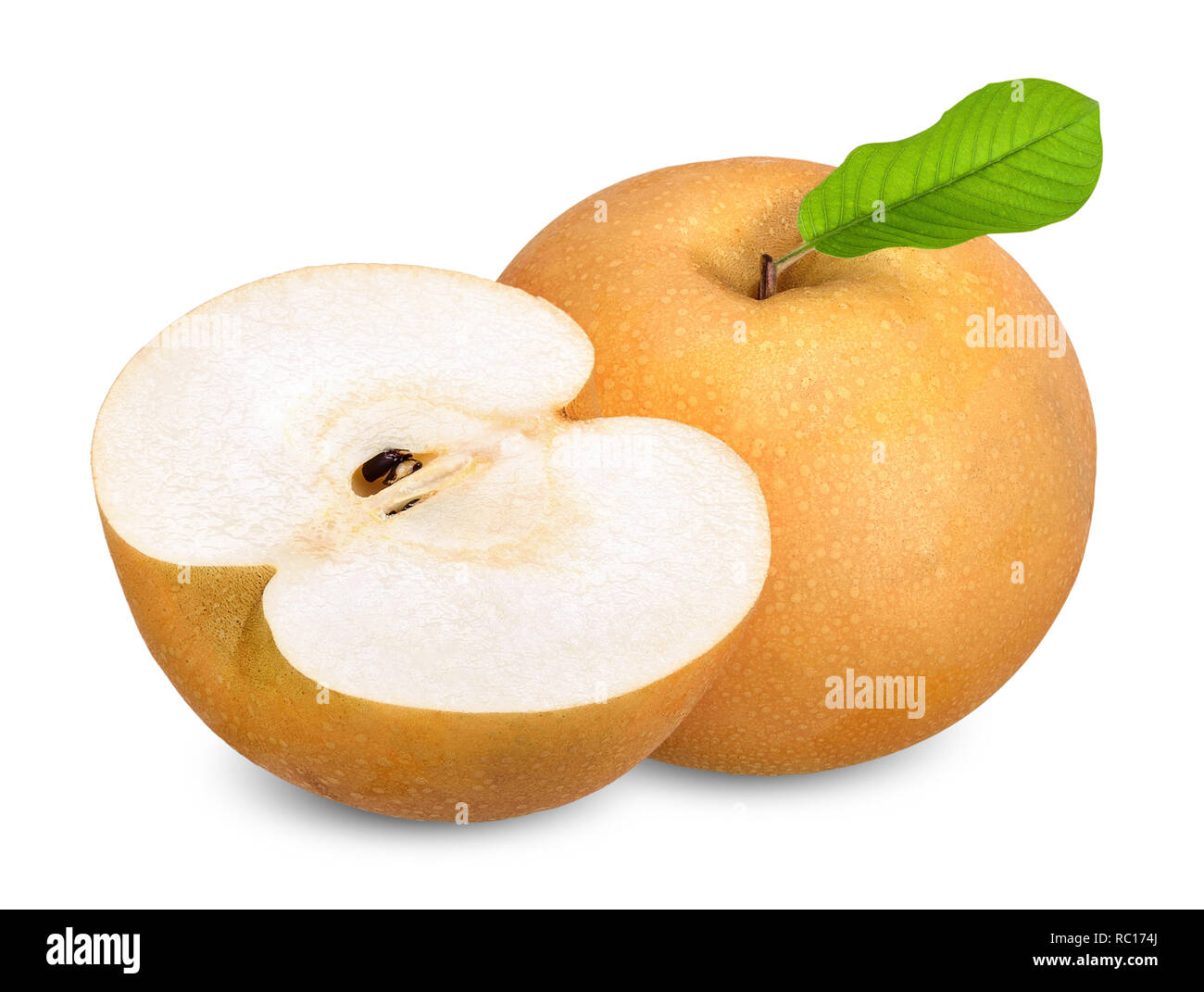 Snow pear fruit Cut Out Stock Images & Pictures - Alamy