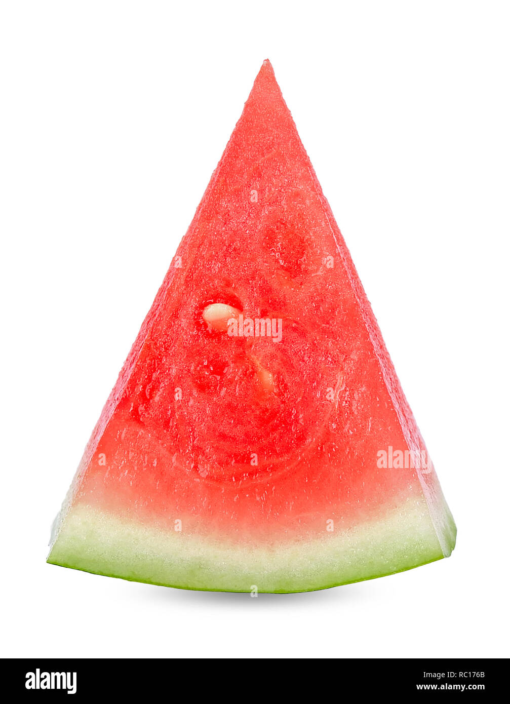 Slice watermelon isolated on white with clipping path Stock Photo - Alamy