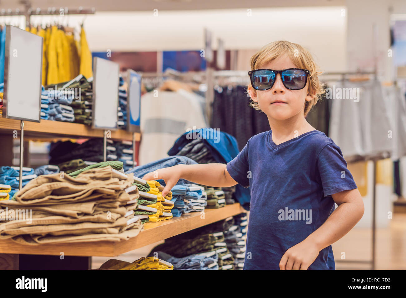 Boy Choosing Store High Resolution Stock Photography and Images - Alamy