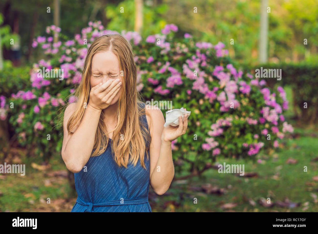 Flower Pollen Allergy