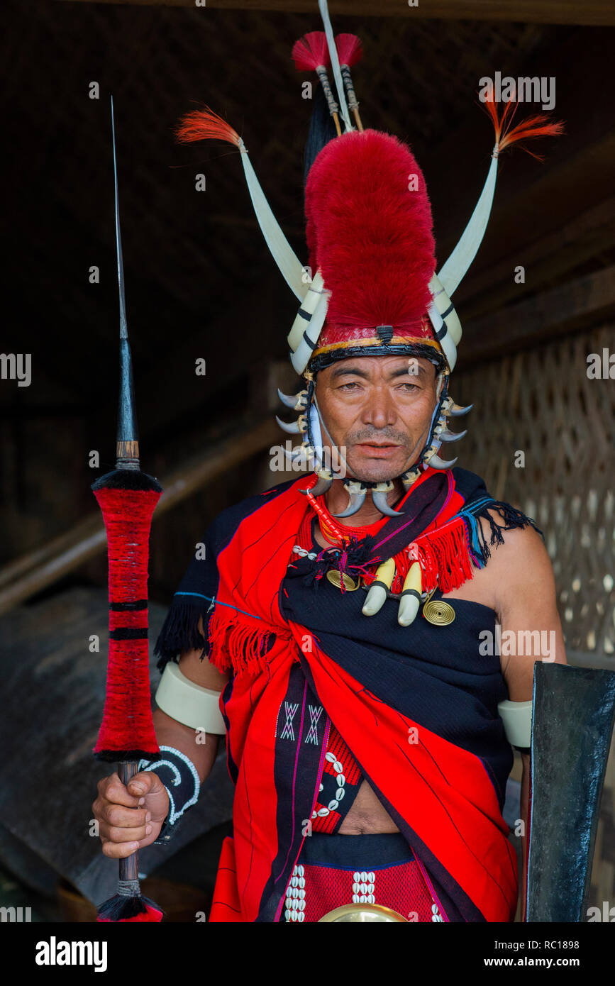 Naga tribe man hi-res stock photography and images - Alamy