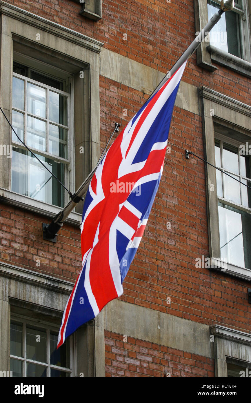 Union Jack, English flag, London, Great-Britain, UK Stock Photo - Alamy