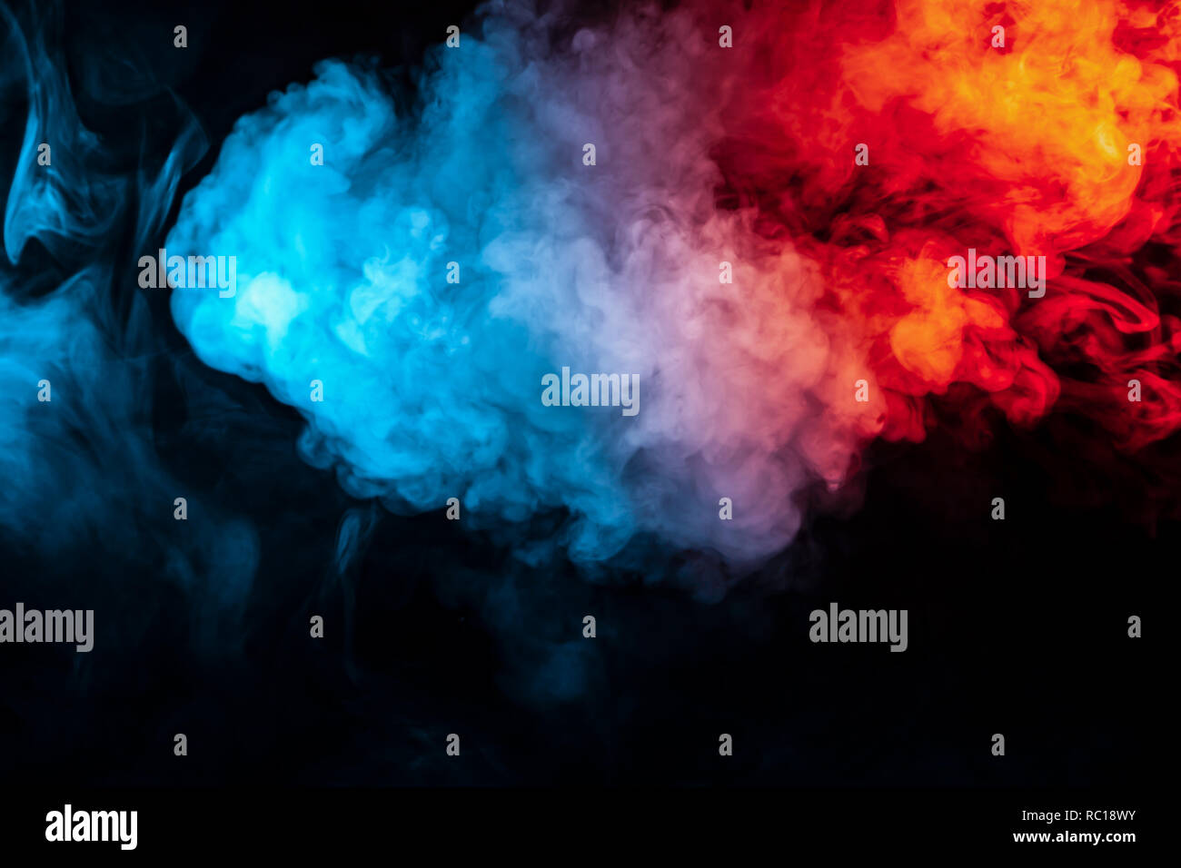 Colorful Smoke Clouds