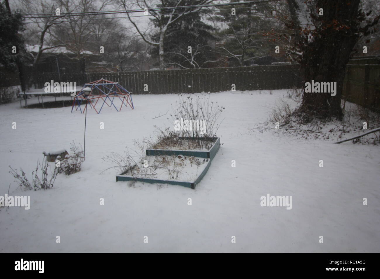 Winter Storm, Columbus, Ohio Stock Photo - Alamy