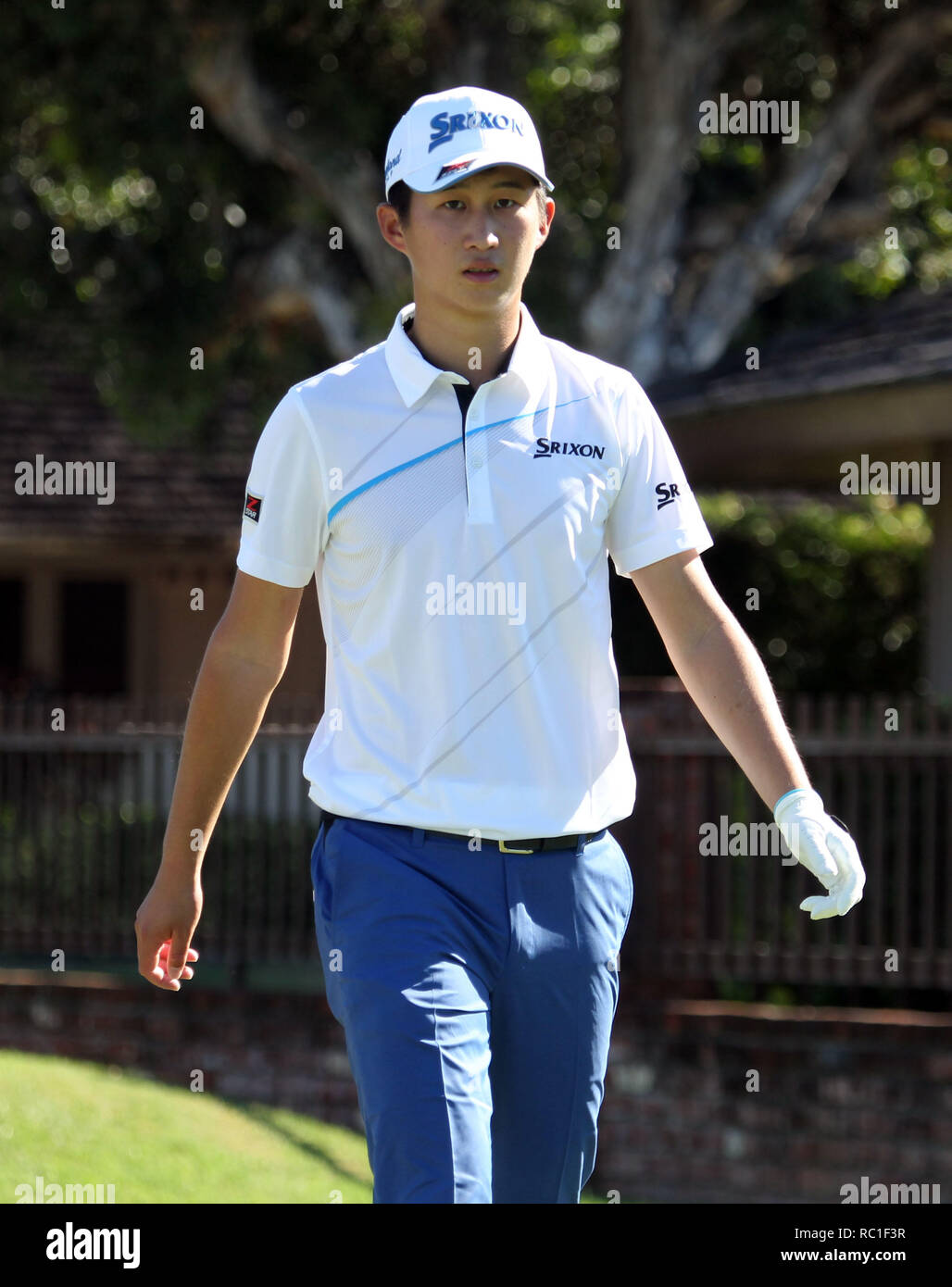 Waialae Country Club, Honolulu, USA. January 11, 2019 - Rikuya Hoshino ...