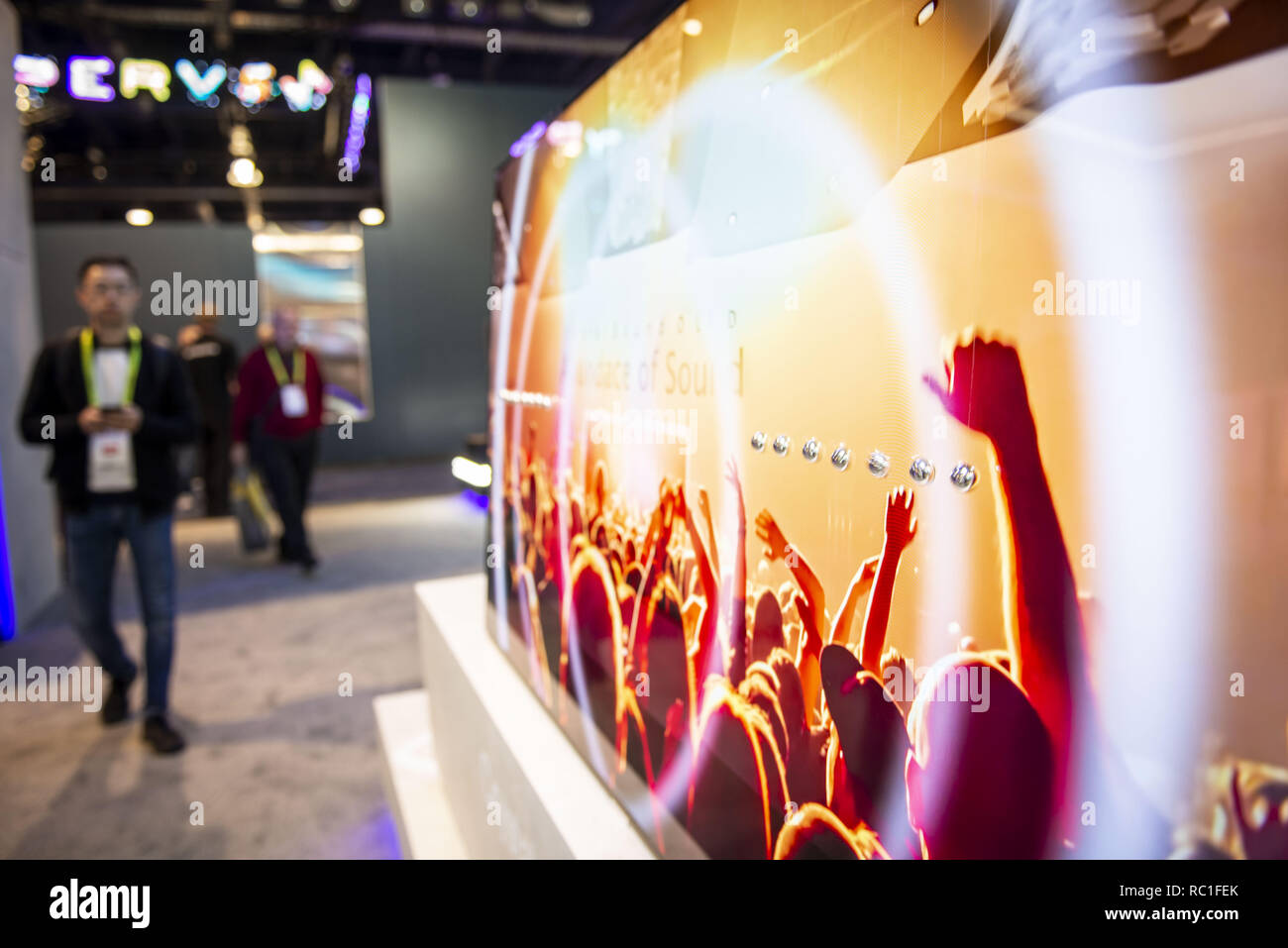 Las Vegas, Nevada, USA. 10th Jan, 2019. CES is the world's gathering ...
