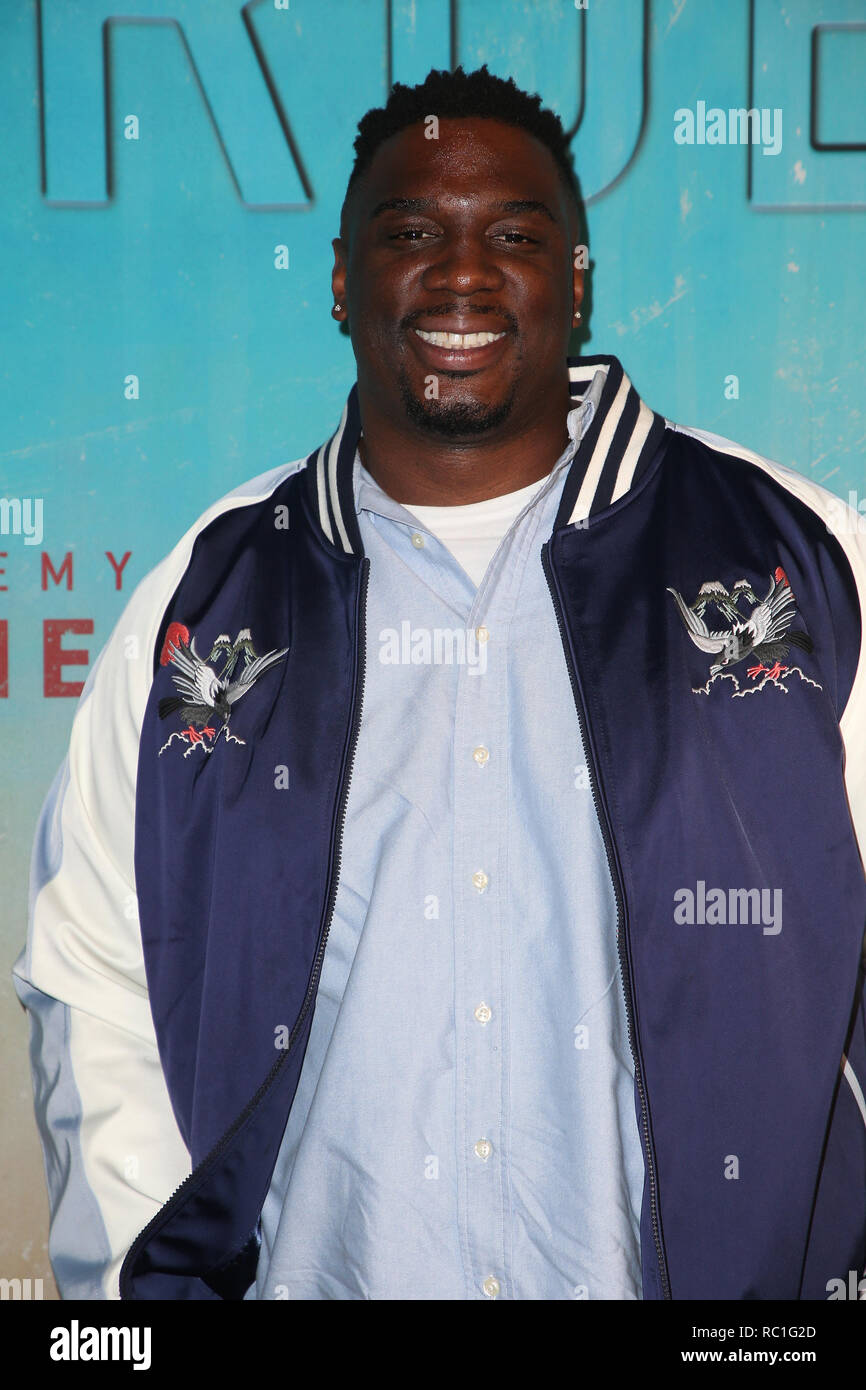 Los Angeles, California, USA. 10th Jan, 2019. Donovan Carter during the ...