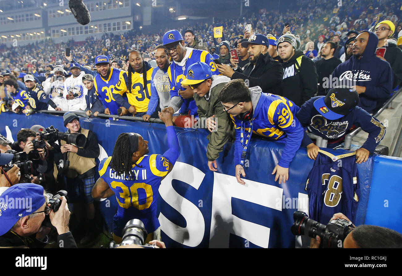 Los Angeles, California, USA. 12th Jan, 2019. Los Angeles Rams Todd ...