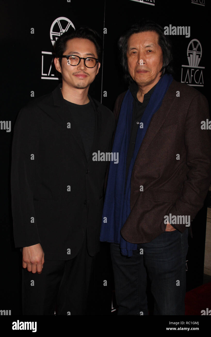 Steven Yeun, Lee Chang-Dong 01/12/2019 The 44th Annual Los Angeles Film ...