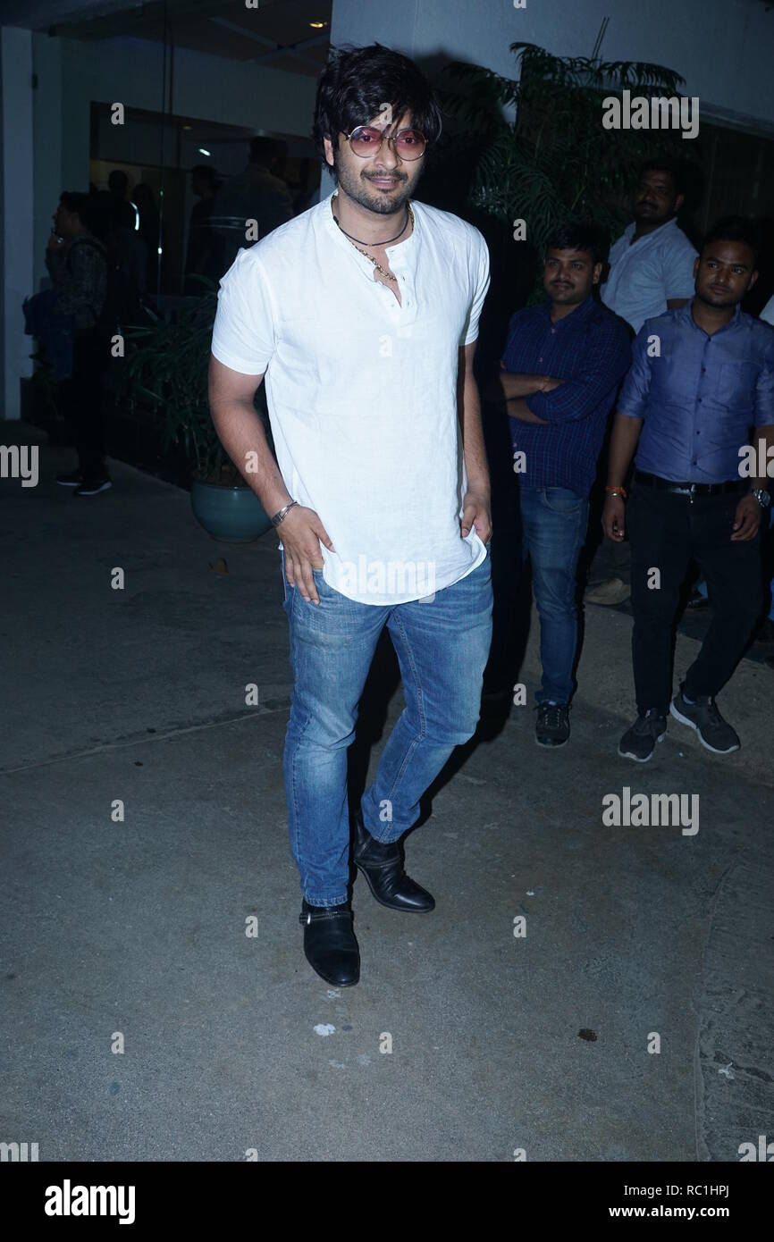 Mumbai, india 12th jan 2019 : Bollywood actor Ali Fazal during Movie ...