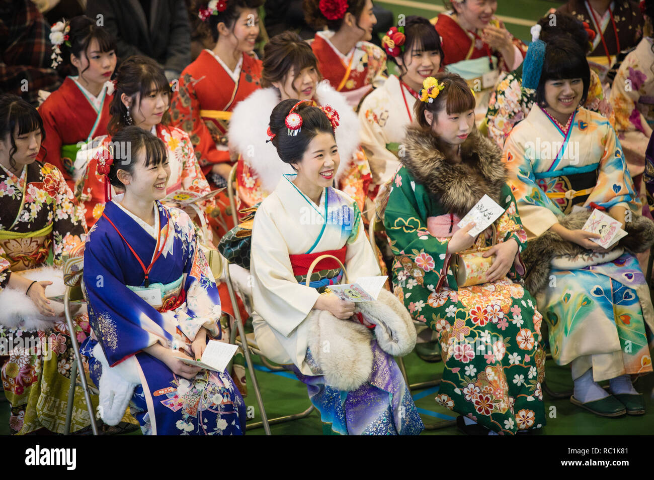 Coming of age ceremony japan hi-res stock photography and images - Alamy