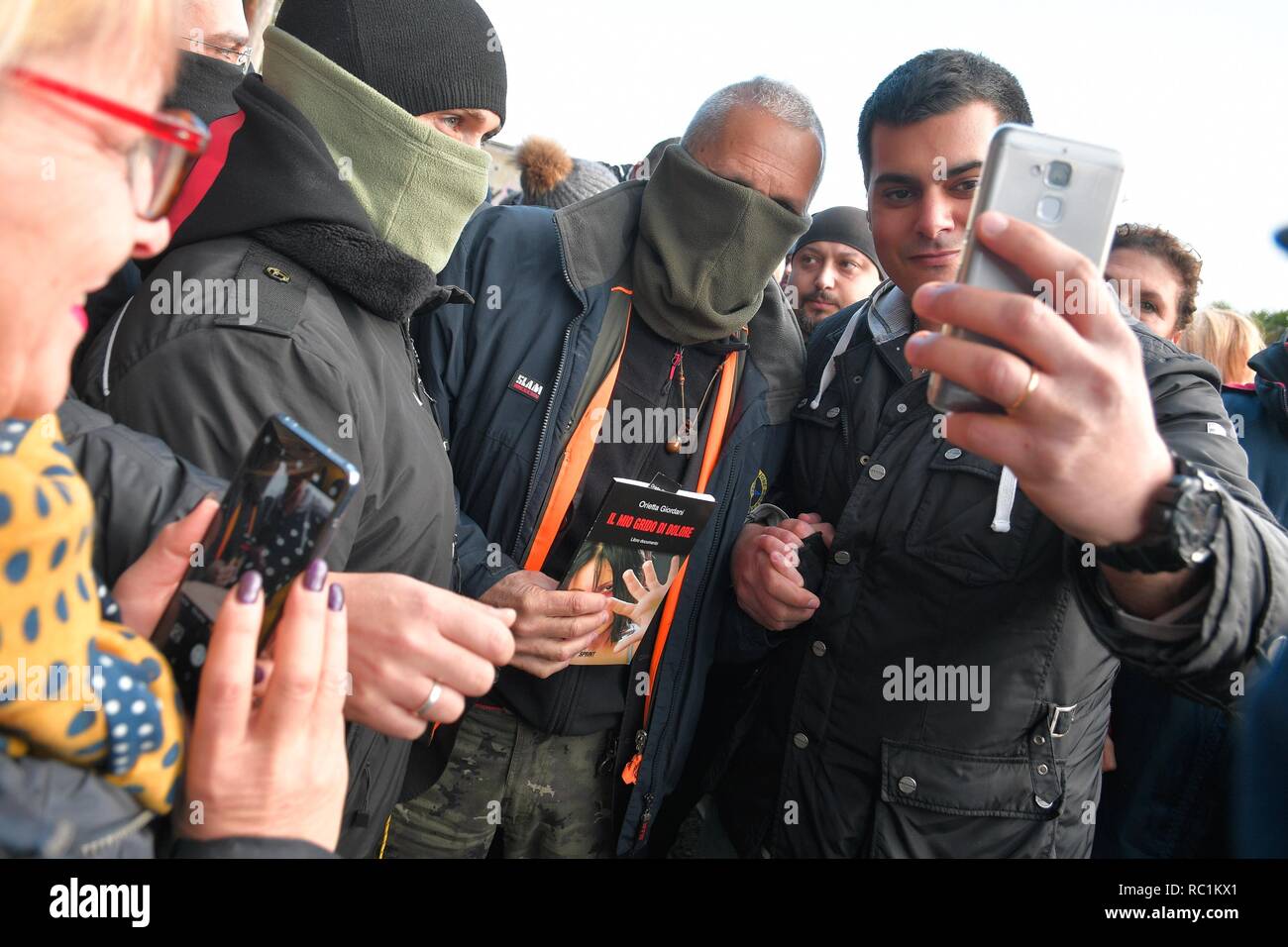 Rome, Italy. 13th January 2019. il colonnello Sergio De Caprio, il ...