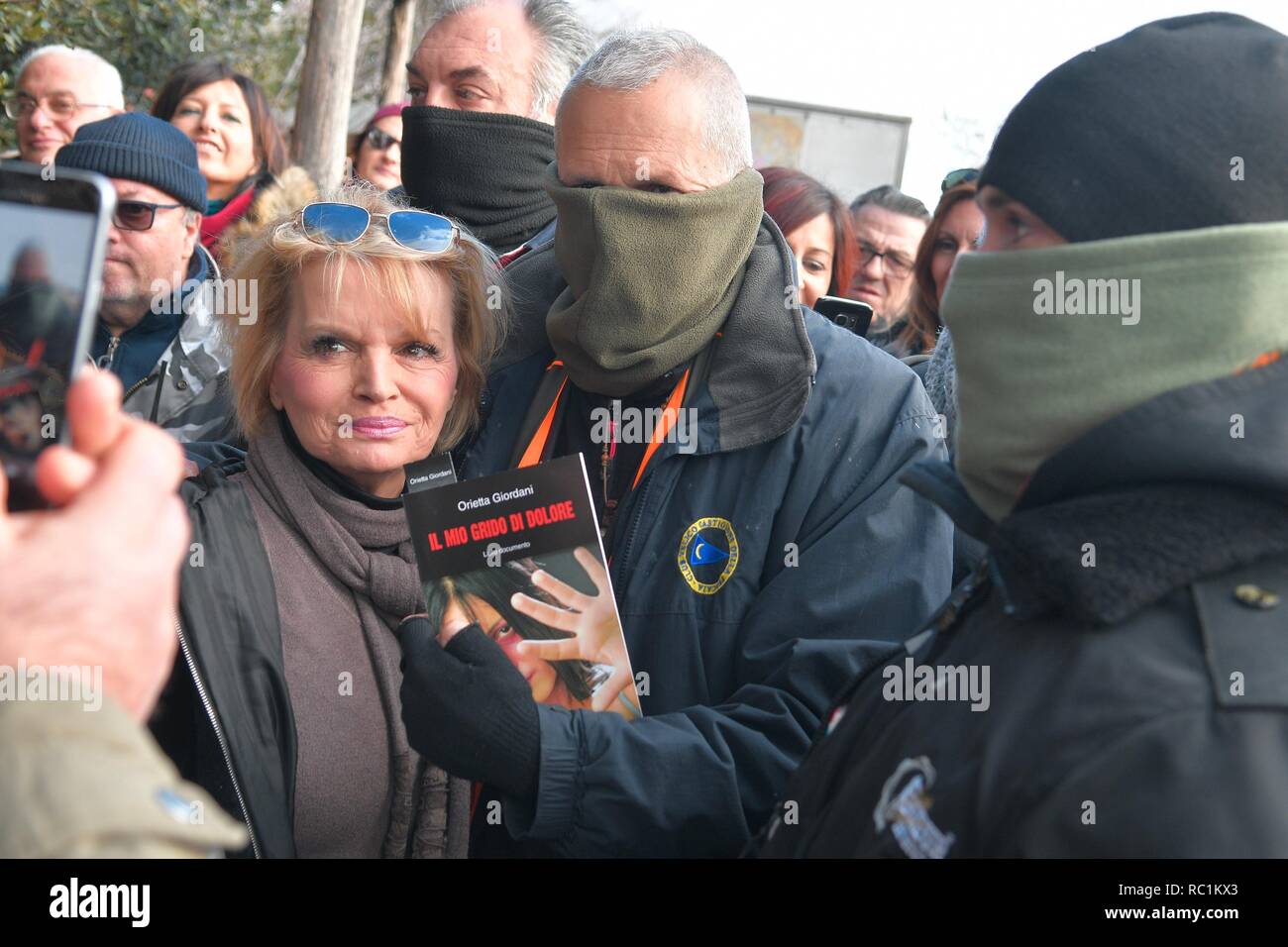Rome, Italy. 13th January 2019. il colonnello Sergio De Caprio, il ...