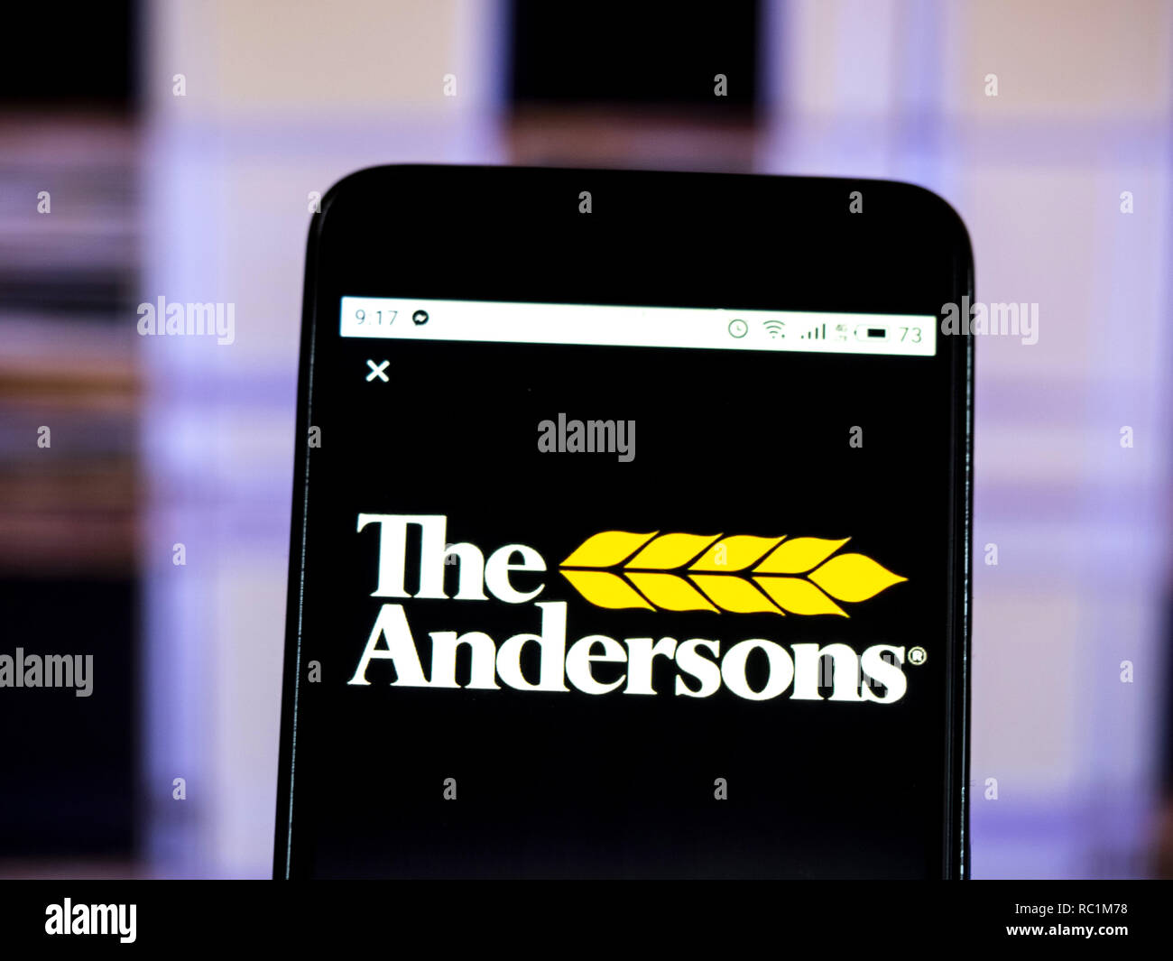 The andersons logo hi-res stock photography and images - Alamy