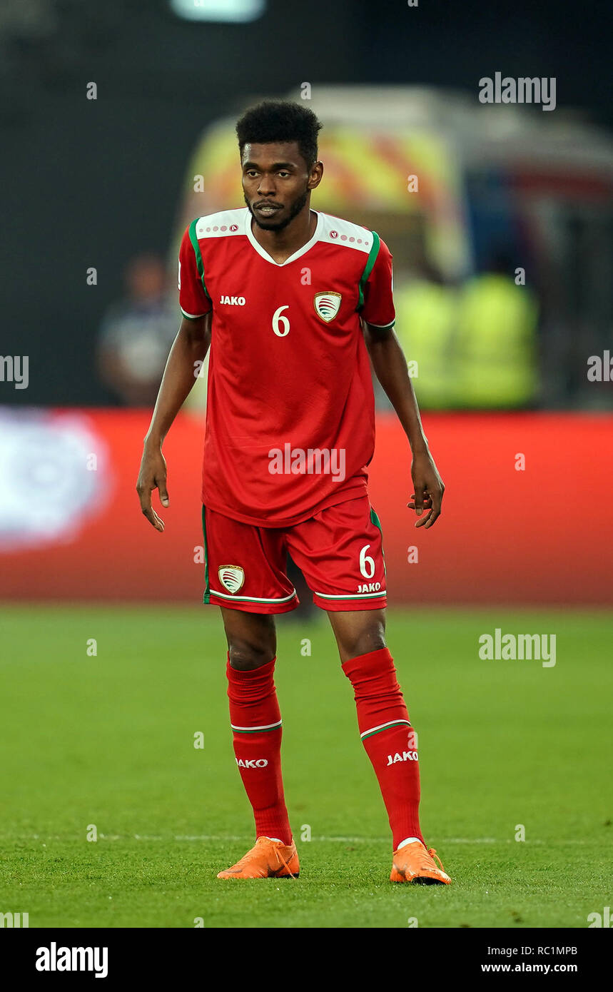 January 13, 2019 : Raed Ibrahim Saleh of Oman during Oman v Japan at ...