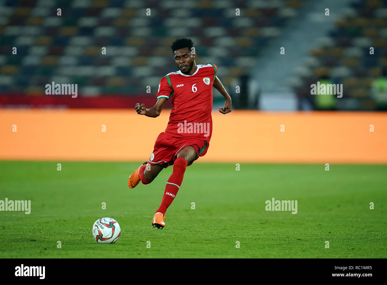 January 13, 2019 : Raed Ibrahim Saleh of Oman during Oman v Japan at ...