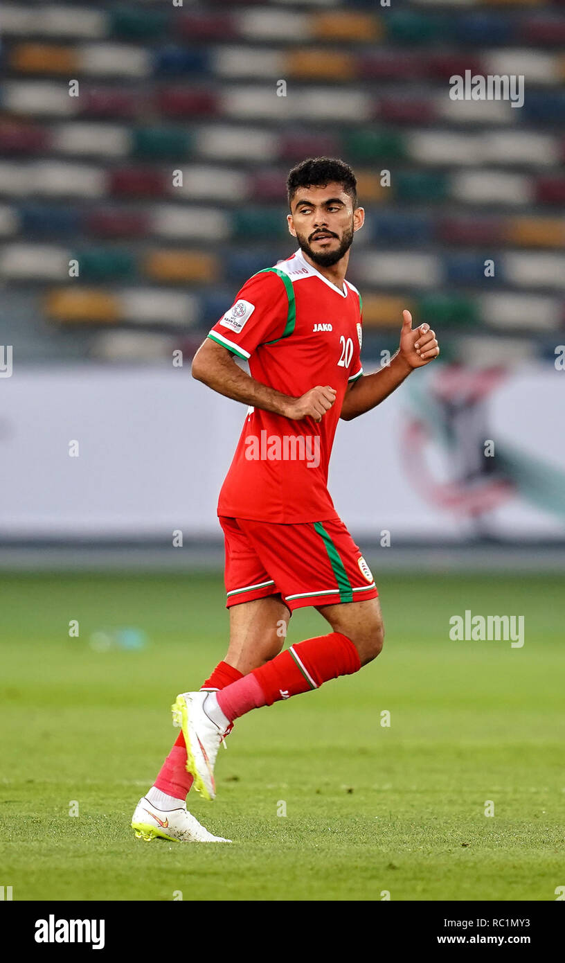 Abu Dhabi, UAE. 13th January 2019. Zayed Sports City Stadium, Abu Dhabi ...
