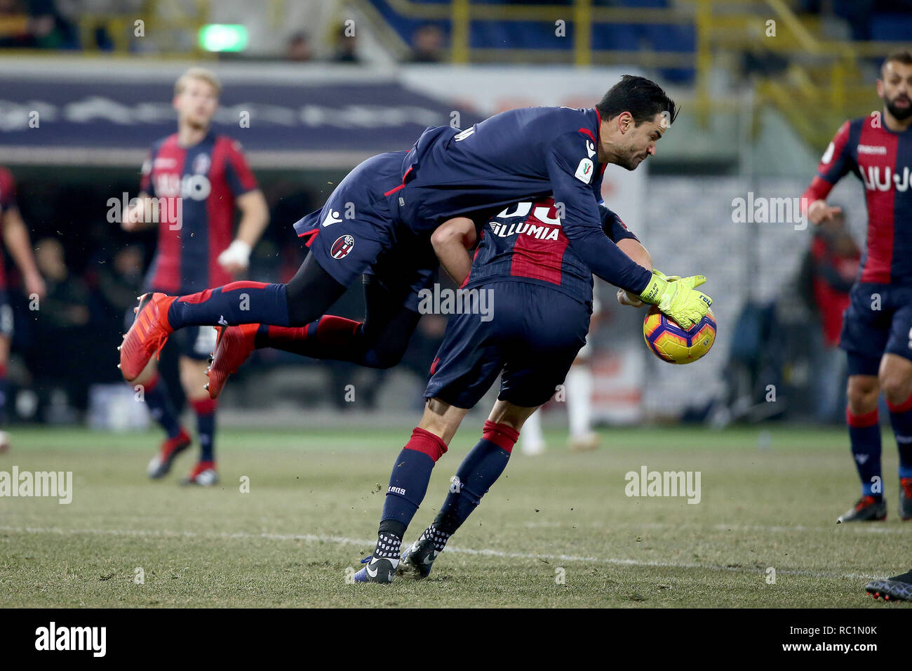 Bologna, Italy. 12th Jan, 2019. football, COPY ITALY TIM 2018-19 ...