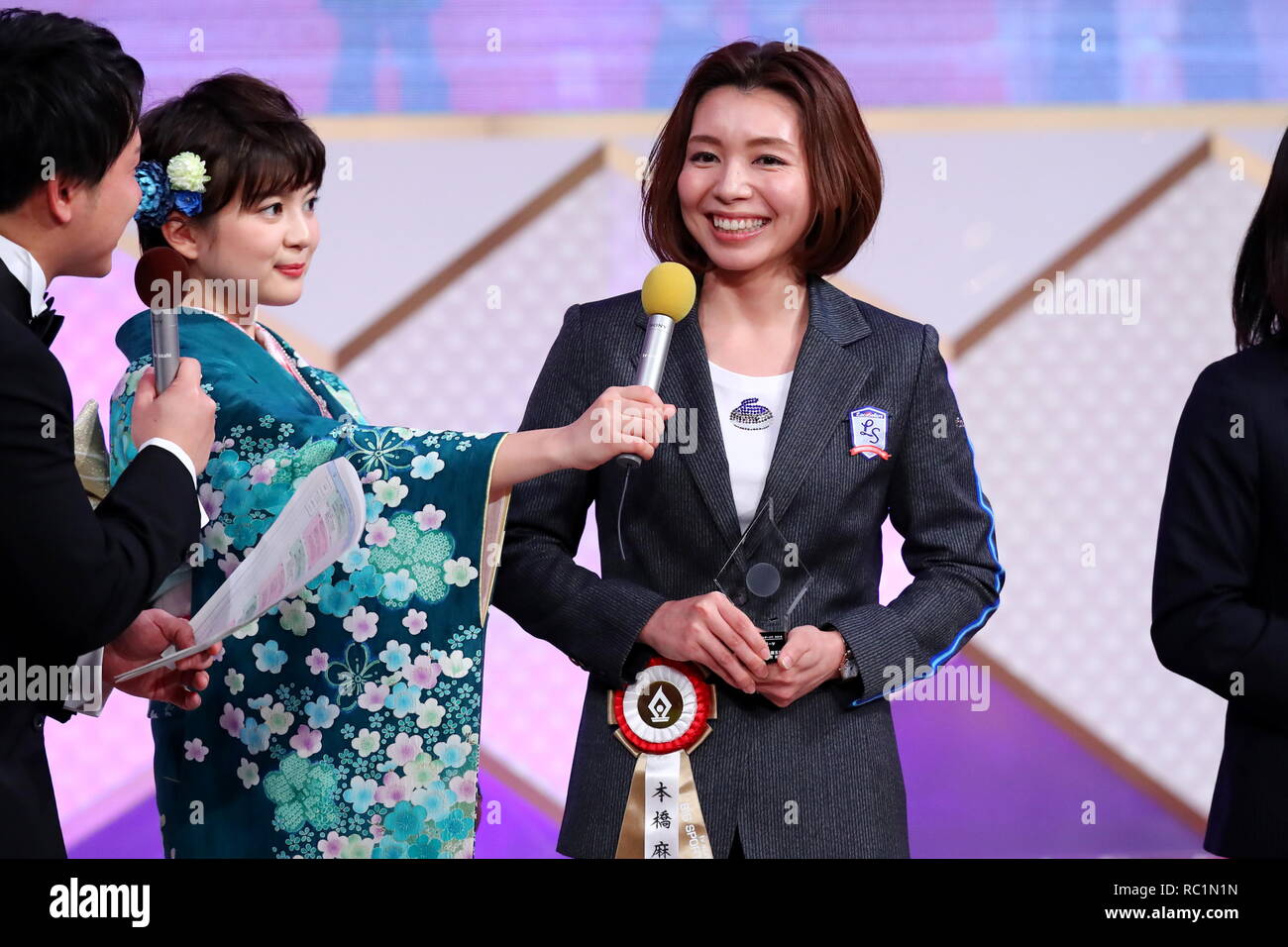Mari Motohashi January 11 2019 The 53rd Tv Asahi Big Sports Award
