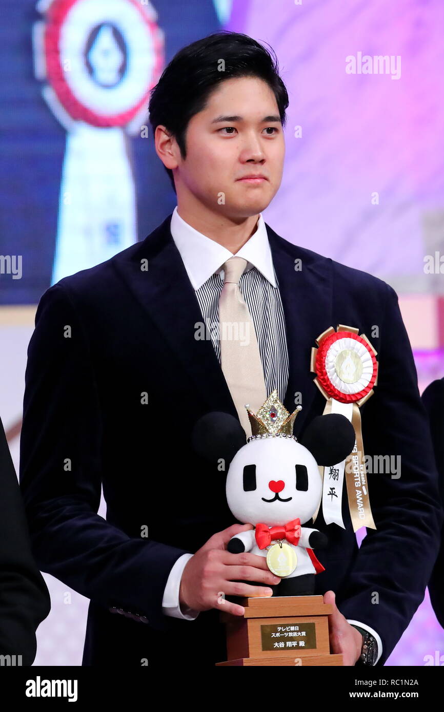 Shohei Ohtani, JANUARY 11, 2019 : The 53rd TV Asahi BIG SPORTS AWARD ...