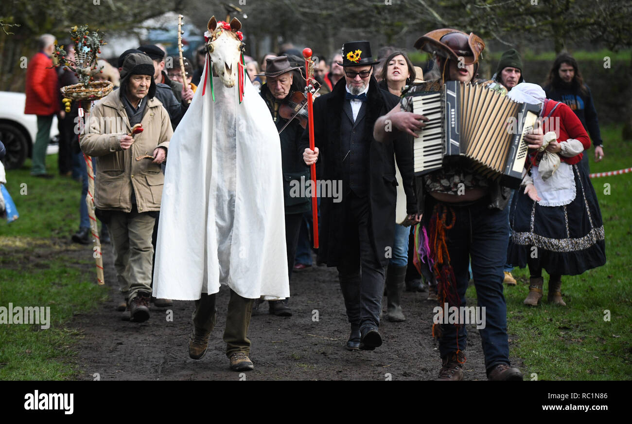 Gower, Swansea, Wales. Sunday 13th January 2019 People across Wales ...