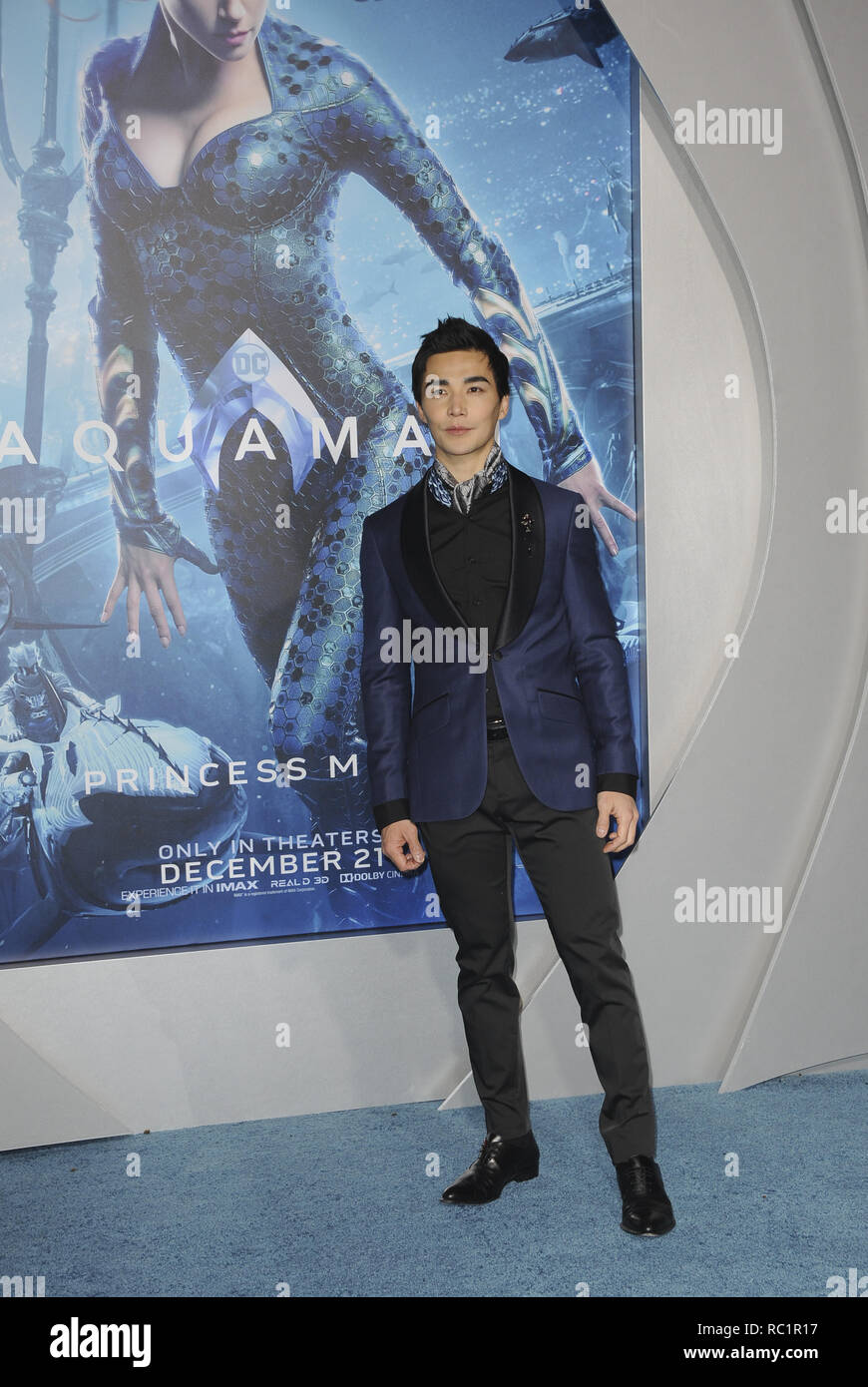 Premiere of Aquaman Featuring: Ludi Lin Where: Los Angeles, California ...