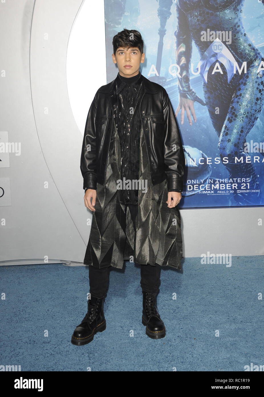 Premiere of Aquaman Featuring: Mario Selman Where: Los Angeles ...