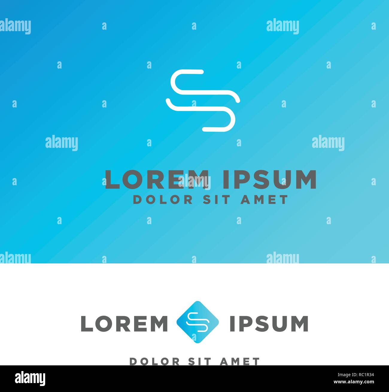 letter S initial logo template vector illustration, signs, icon ...