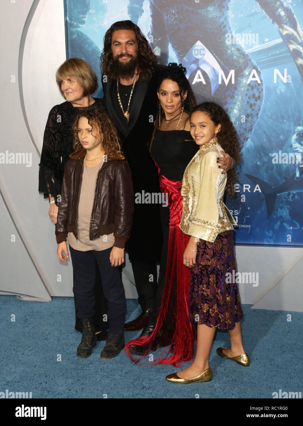 Celebrities attend 'Aquaman' film premiere at TCL Chinese Theater in ...