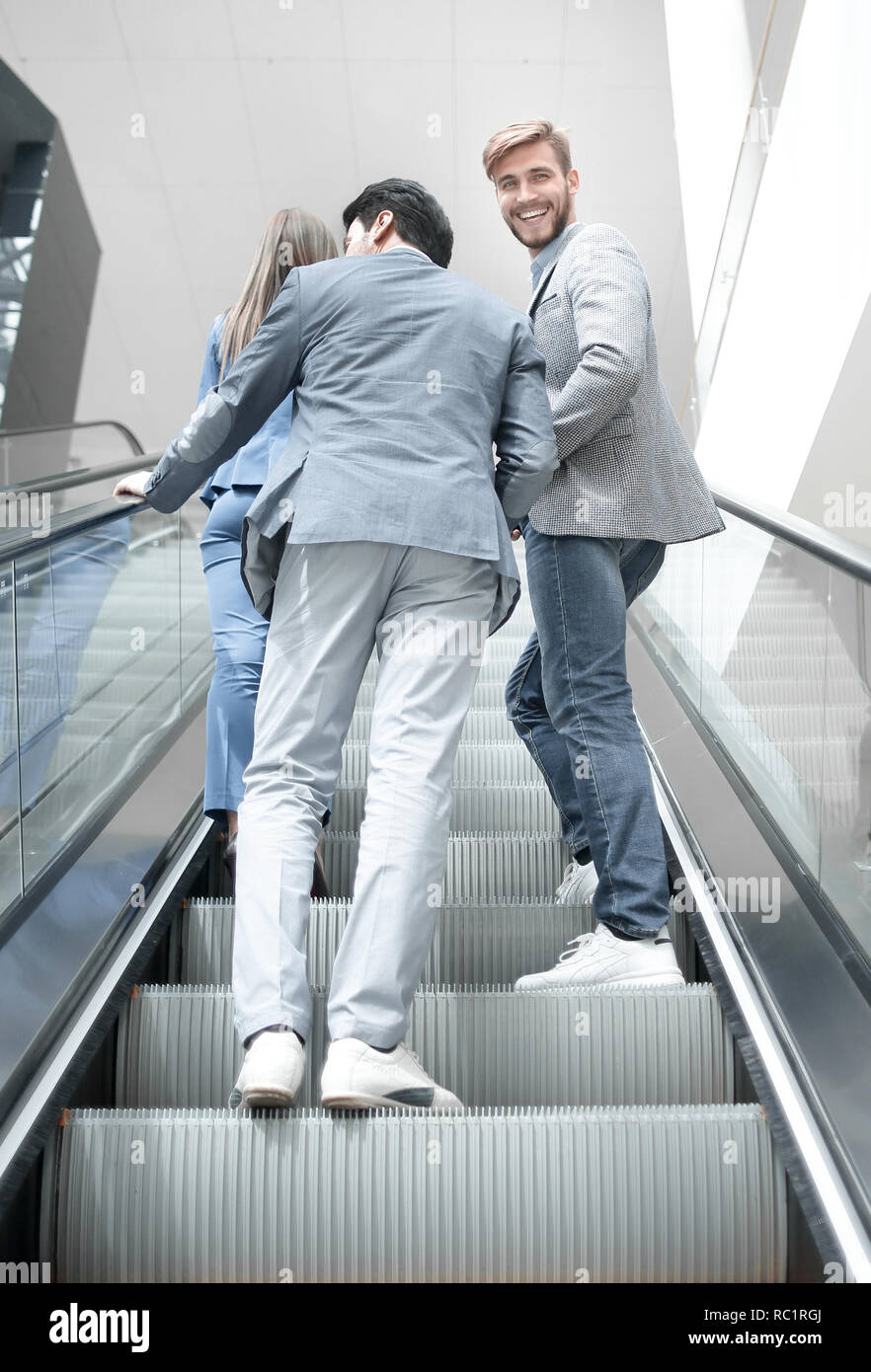 Woman Climbing Stairs Indoors High Resolution Stock Photography and ...