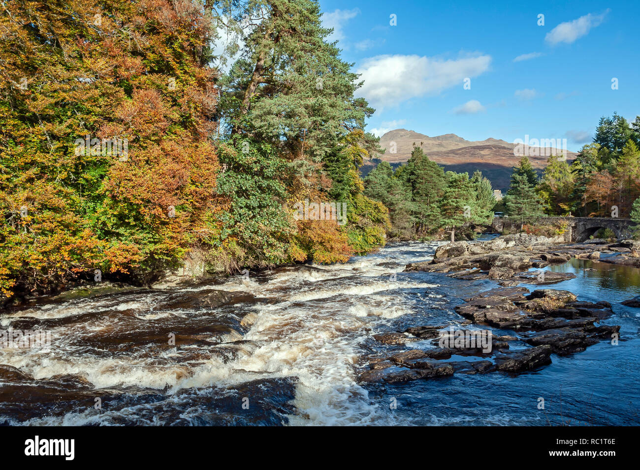 Killin bridge scotland river hi-res stock photography and images - Alamy