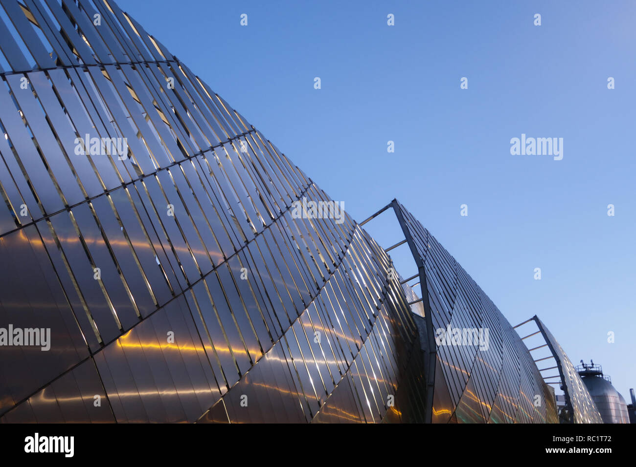 example of modern architecture in Turin Stock Photo - Alamy