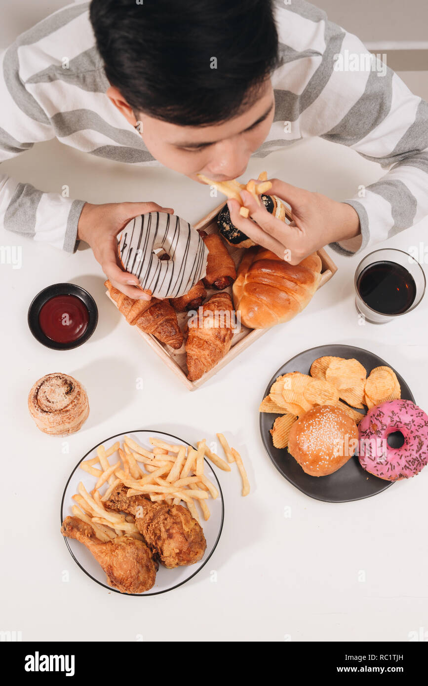 People Eating Unhealthy