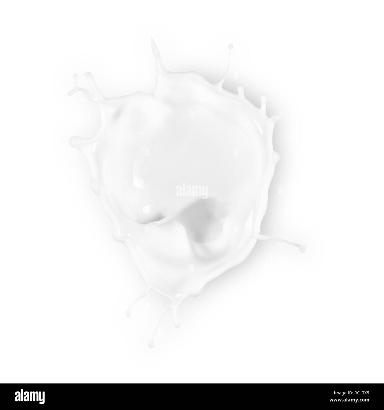 milk or white liquid splash Stock Photo - Alamy