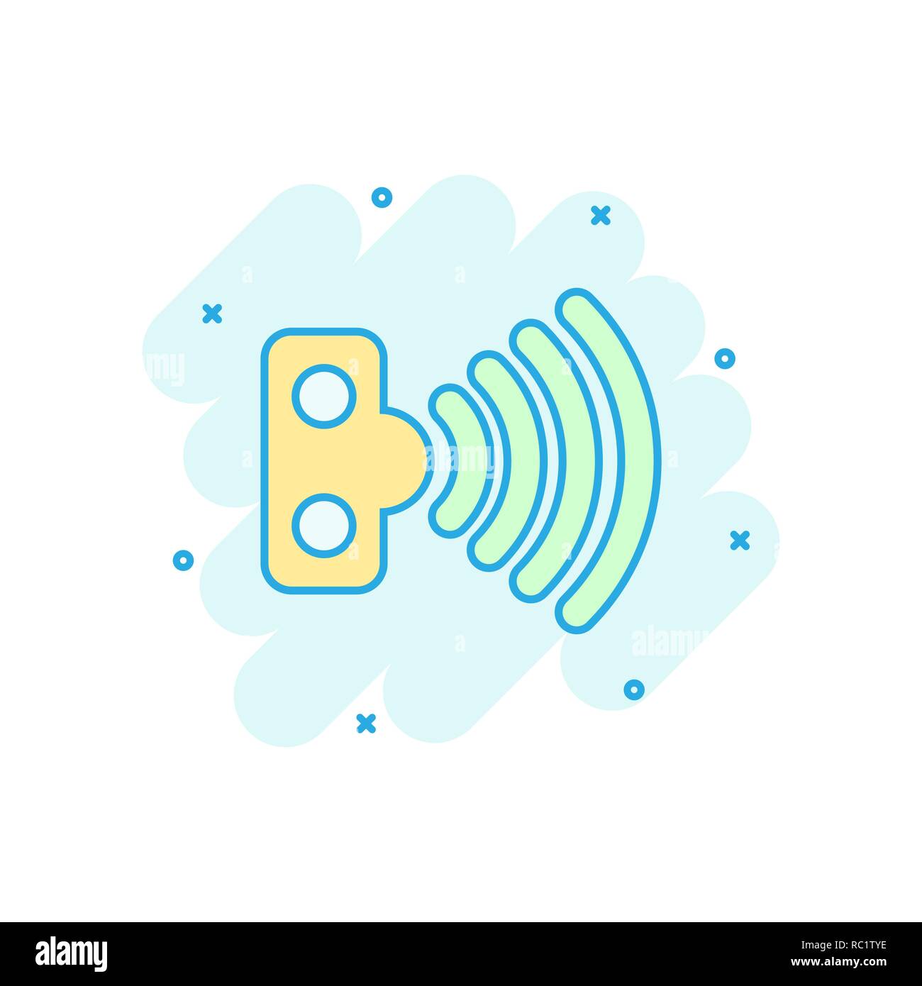Motion Sensor Icon Vector Vectors Stock Photos & Motion Sensor Icon ...