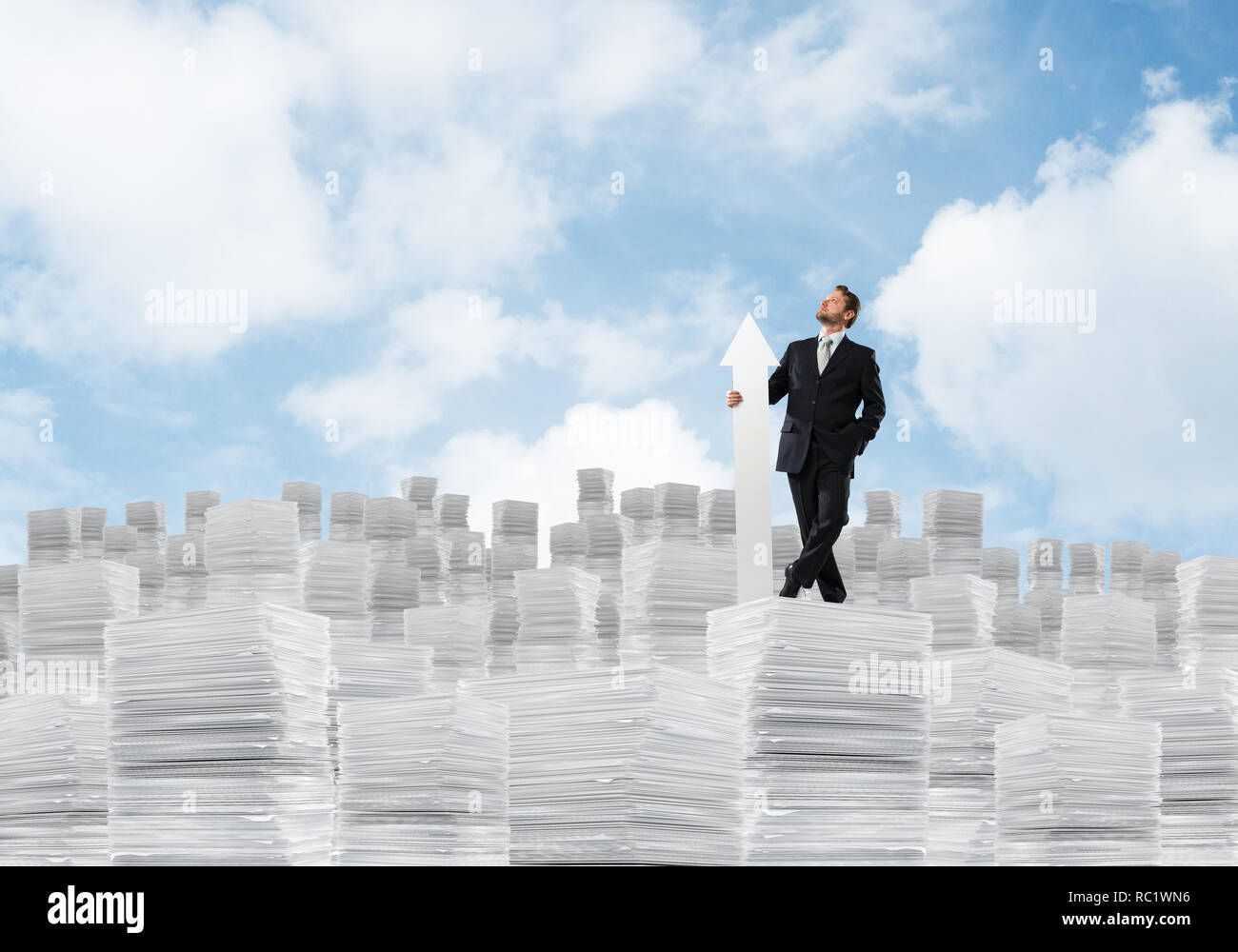 Development in right direction Stock Photo - Alamy