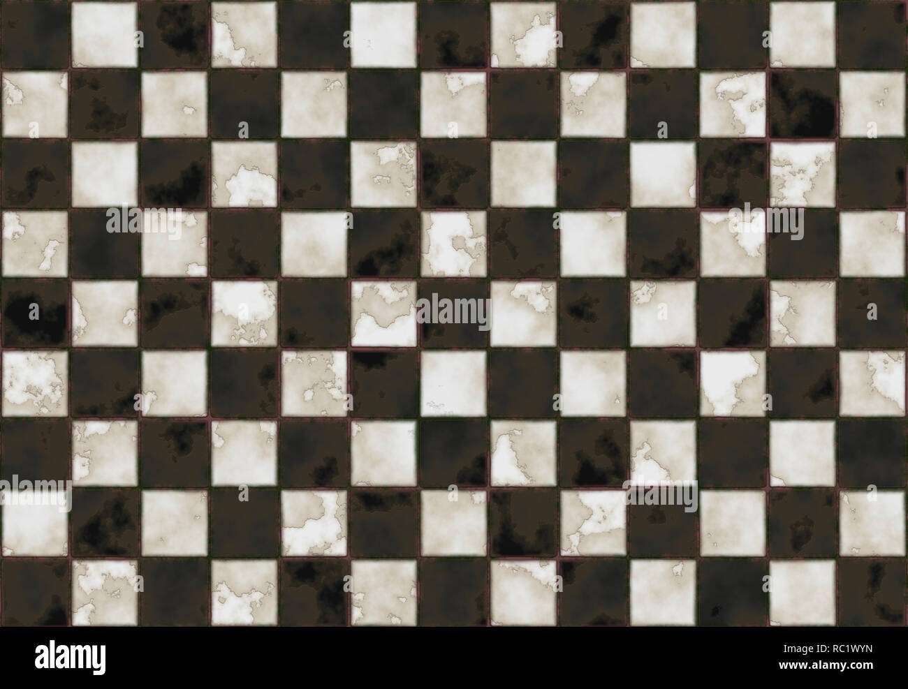 checkered ceramic tiles Stock Photo - Alamy