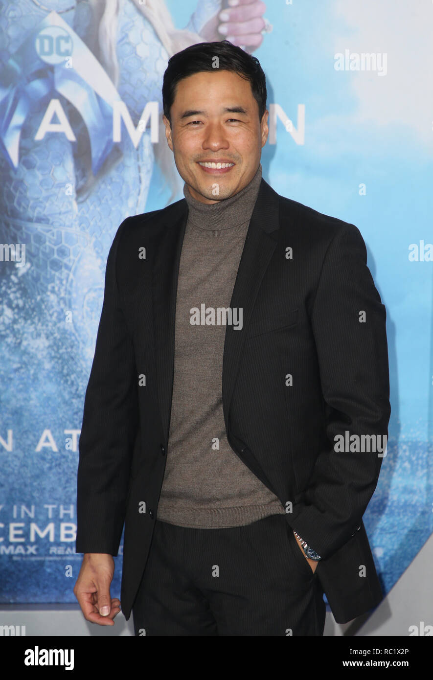 Premiere Of Warner Bros. Pictures' "Aquaman" Featuring: Randall Park ...