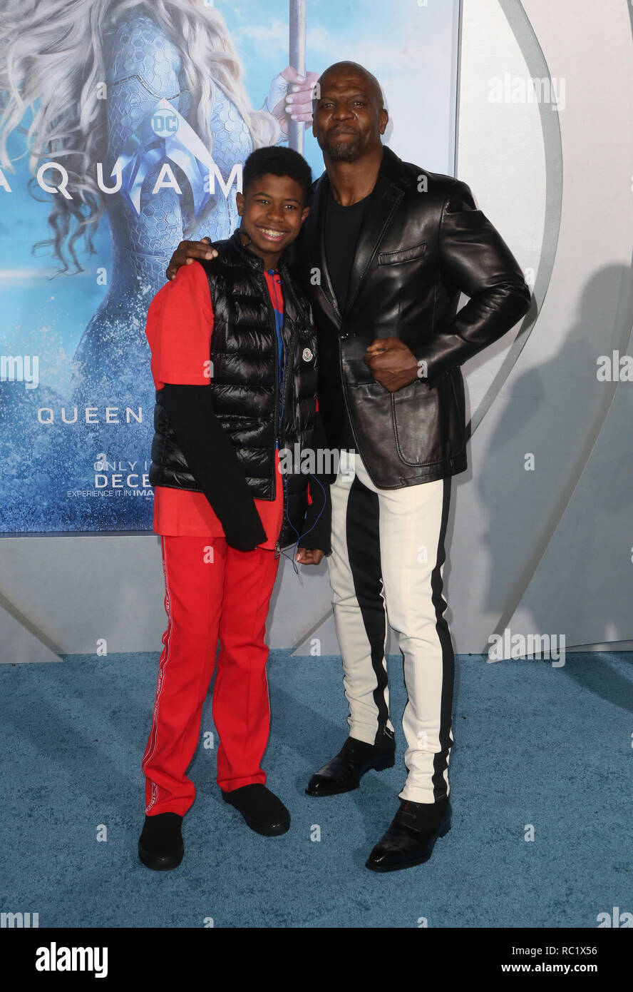 Premiere Of Warner Bros. Pictures' "Aquaman" Featuring: Terry Crews ...