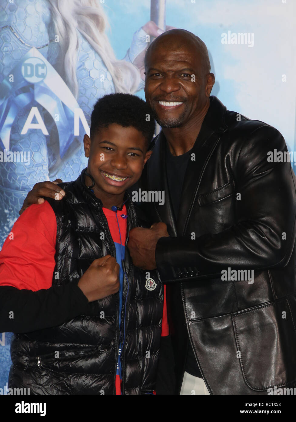 Premiere Of Warner Bros. Pictures' "Aquaman" Featuring: Terry Crews ...