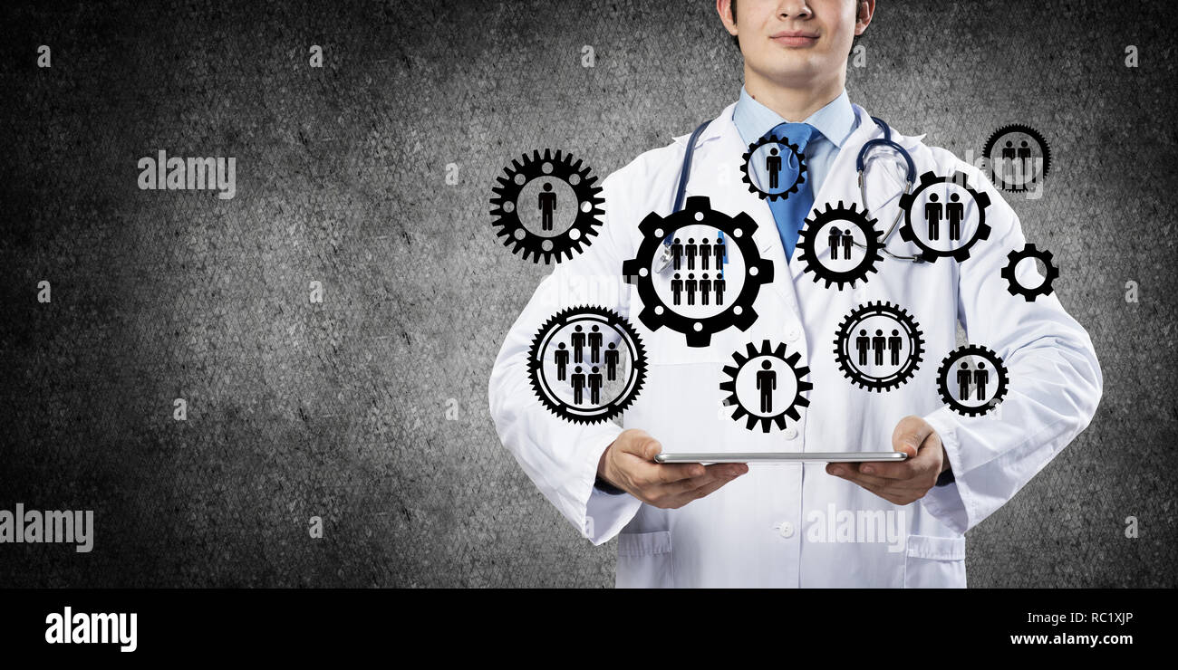 Medical industry and teamwork Stock Photo - Alamy