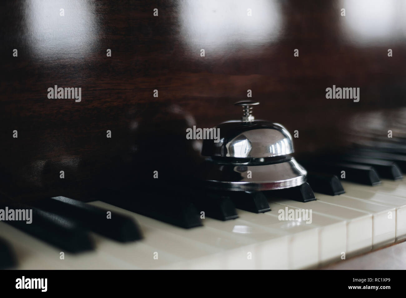 Beautiful piano keys line hi-res stock photography and images - Alamy